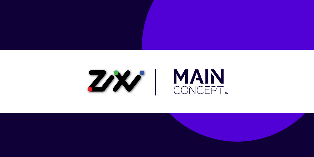 MainConcept Integrates Zixi to Power Cutting-Edge Workflows